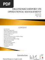 10 Principles of Ergonomics | PDF | Chair