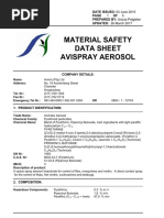 Safety Data Sheet - Distilled Water | PDF | Dangerous Goods | Toxicity