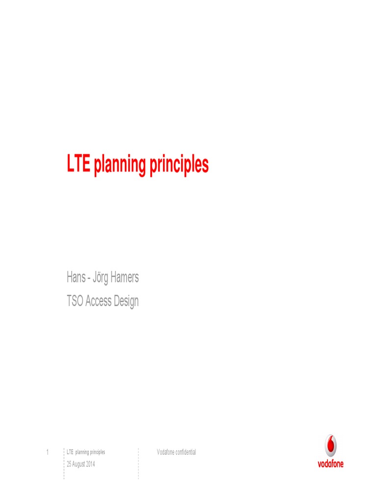 LTE Planning for Network Engineers | PDF | Lte (Telecommunication) | Gsm