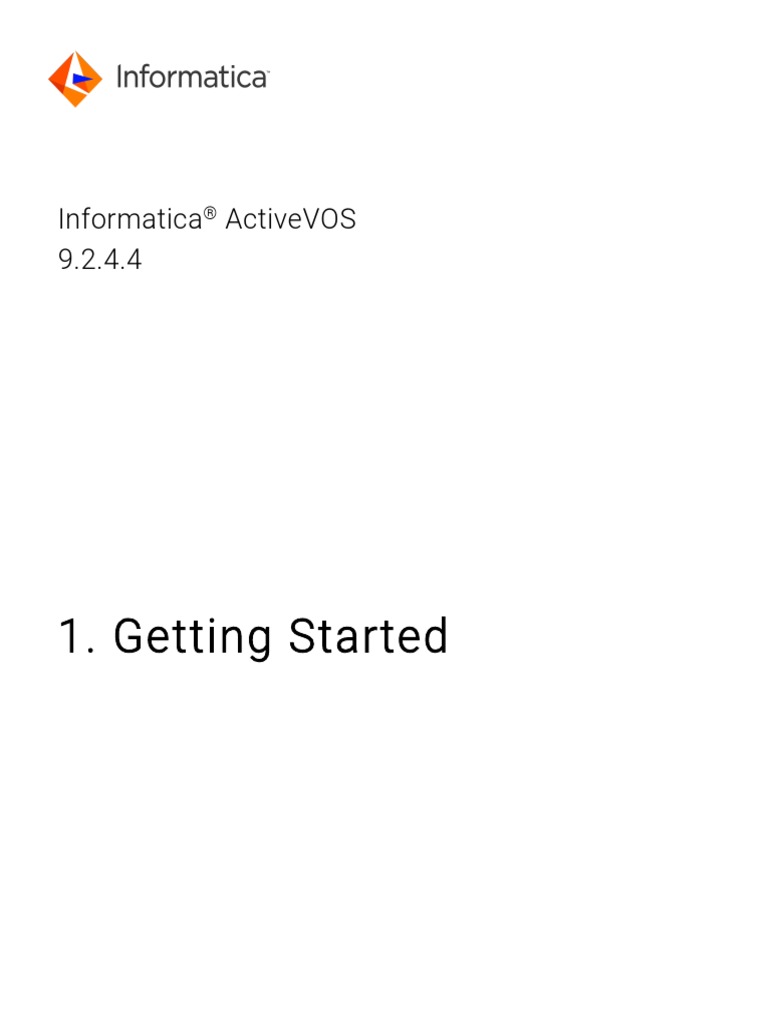 INFA Getting Started | PDF | Xml | License