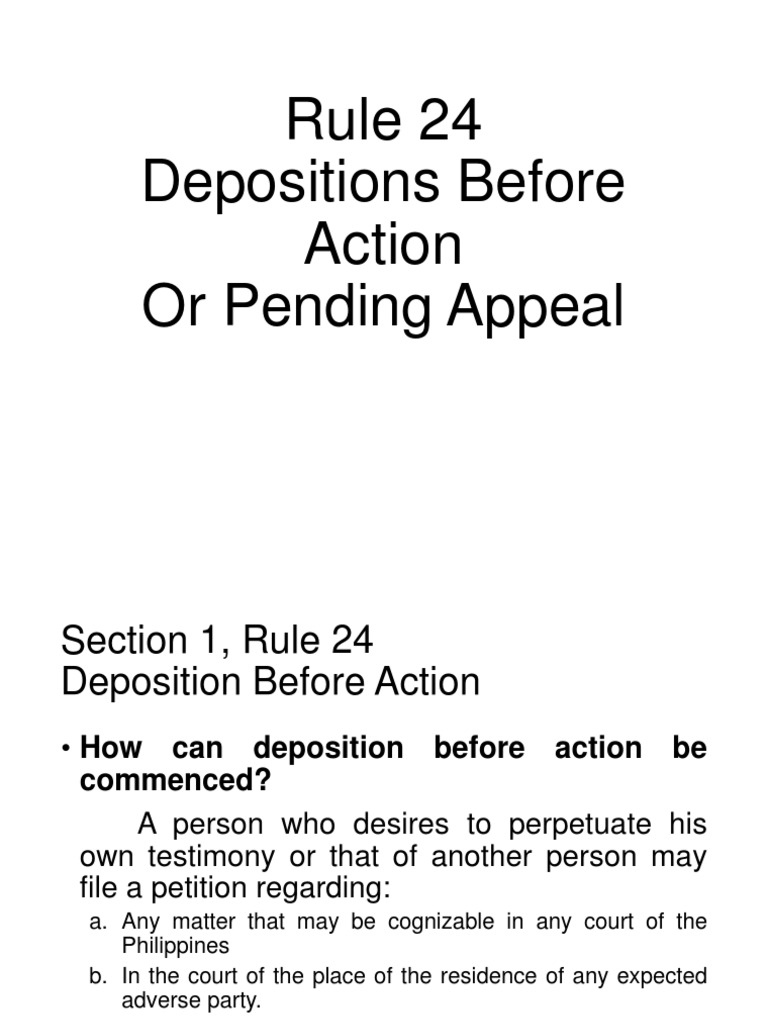 rules-of-court-pdf-deposition-law-discovery-law