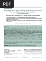 Actim PROM: Rapid PROM Detection Test | PDF | Sensitivity And ...