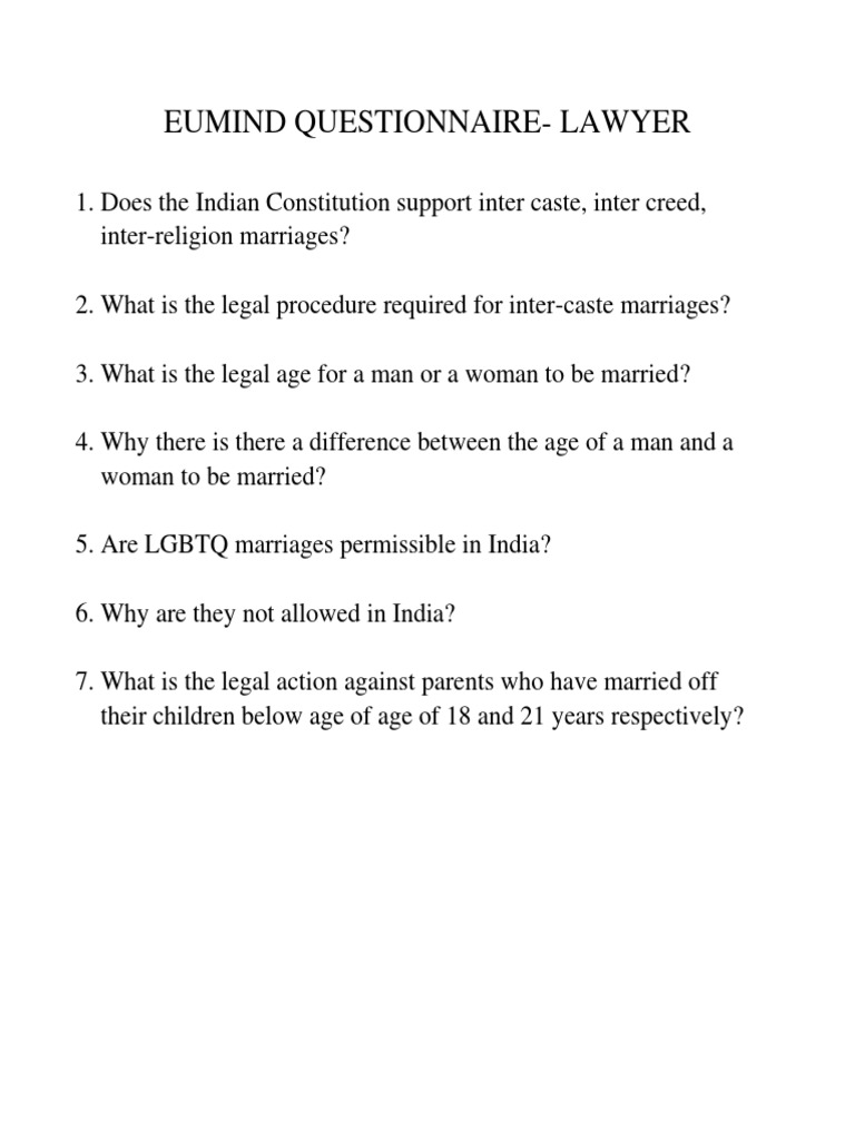 Lawyer Interview | PDF