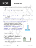 Statiques Des Fluides (Exercices Corrigés) | PDF | mesure de pression ...