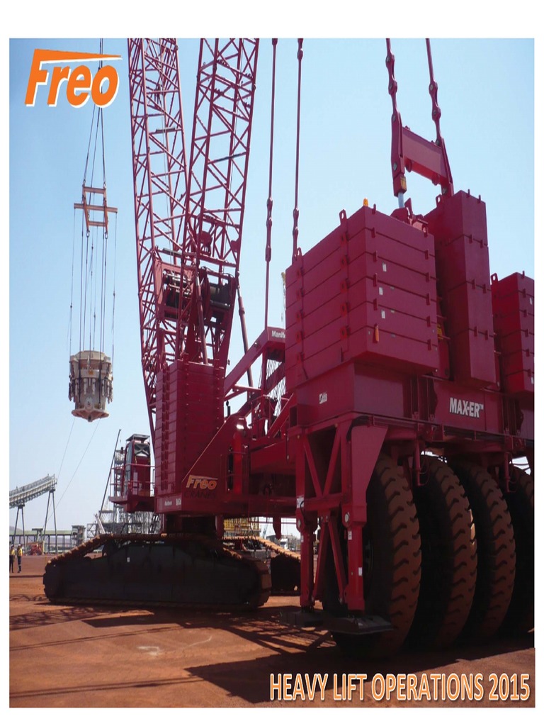 Heavy Lift at Freo Group | PDF | Crane (Machine) | Logistics