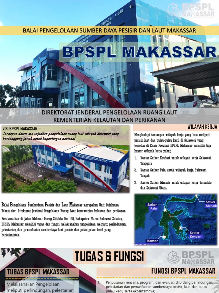Profil BPSPL Makassar | PDF Profil BPSPL Makassar | PDF