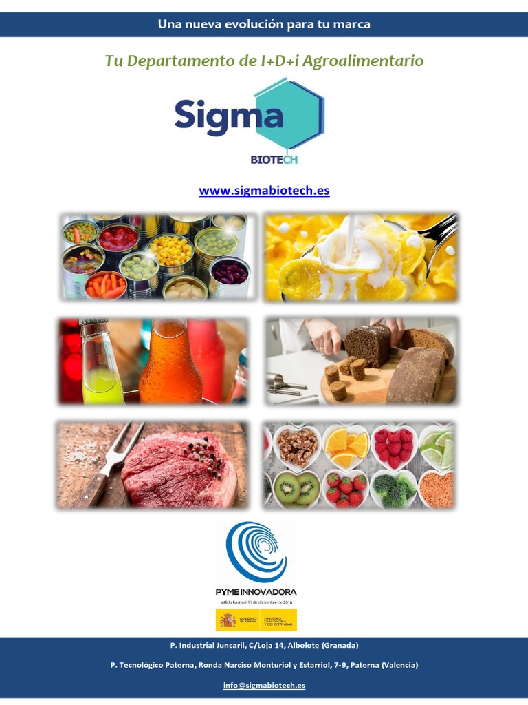 Dossier Sigma Biotech | PDF | Producto (Negocio) | Marca