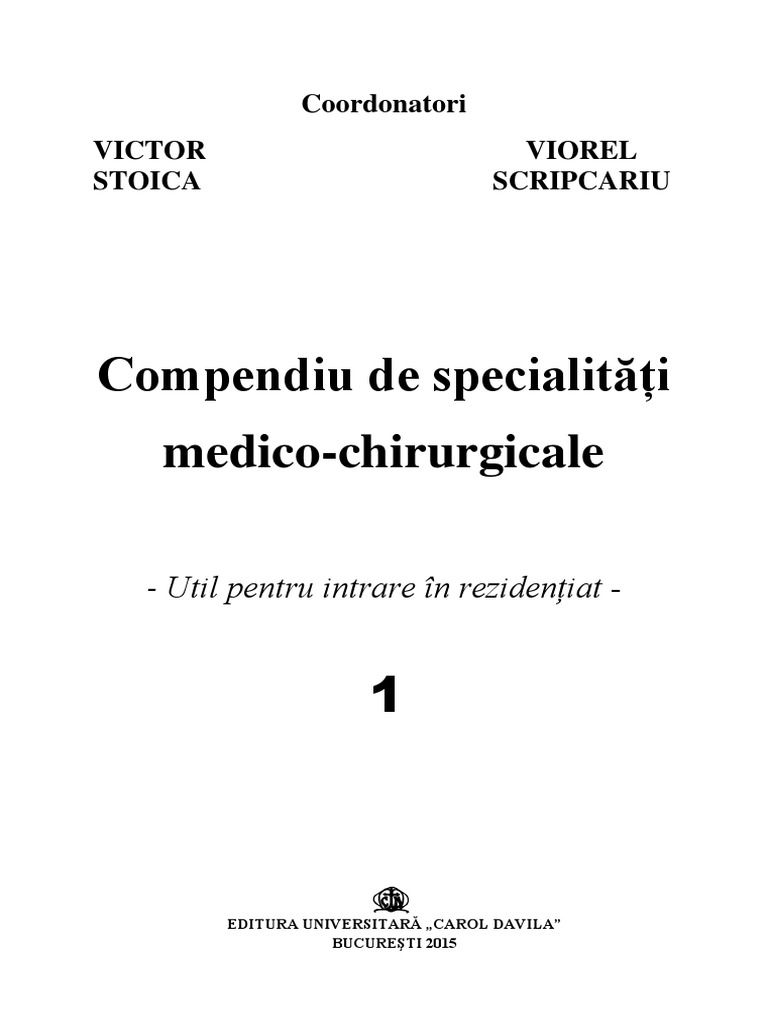 Rezidentiat Vol 1 PDF | PDF