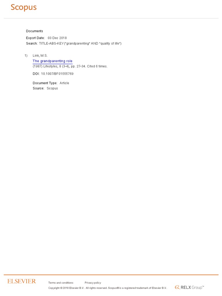 Scopus Results | PDF