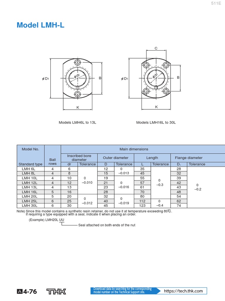 Model LMH-L: Download Data by Searching For The Corresponding Model ...