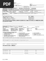 Fire Impairment Permit Unit: Department:: Page: X of Y W.P.No. FI ...