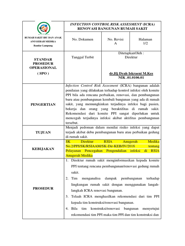 Spo Icra Bangunan | PDF