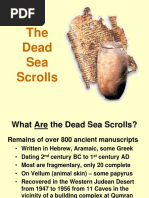 The Dead Sea Scrolls | PDF | Dead Sea Scrolls | Religious Texts