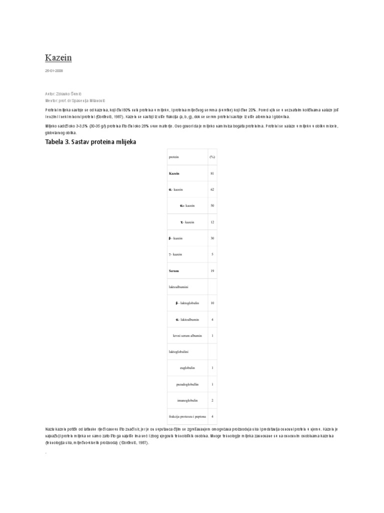 Kazein | PDF