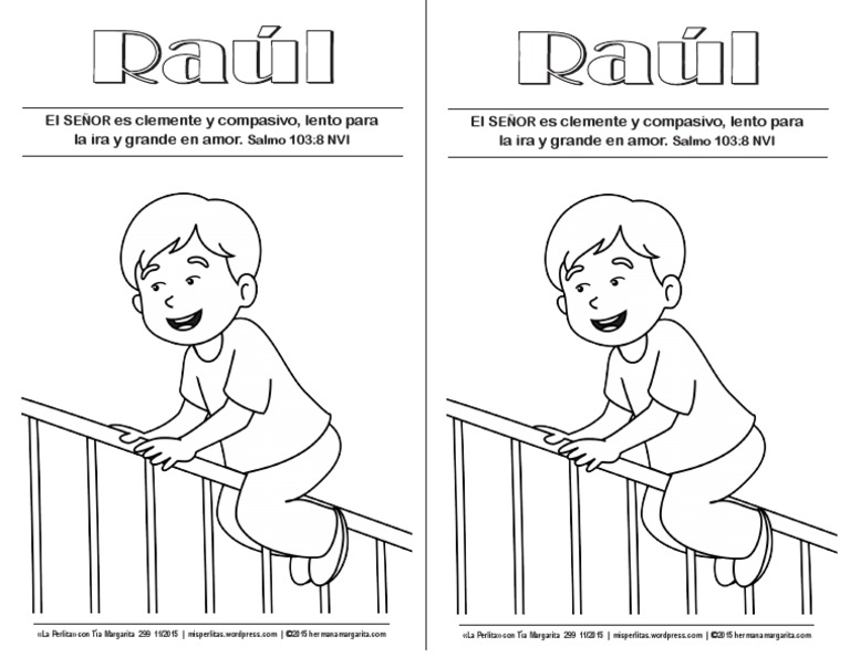 Dios Sana A Raul (Para Colorear) | PDF