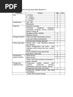 Penilaian Resiko Jatuh Pasien Dewasa Skala Morse Fall Scale | PDF