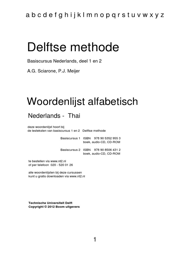 Thai 1 2 Alfab | PDF