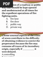 Cdi 500 Question and Answer | PDF | Fires | Combustion