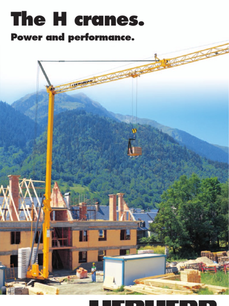 Liebherr Cranes | PDF | Crane (Machine) | Transmission (Mechanics)