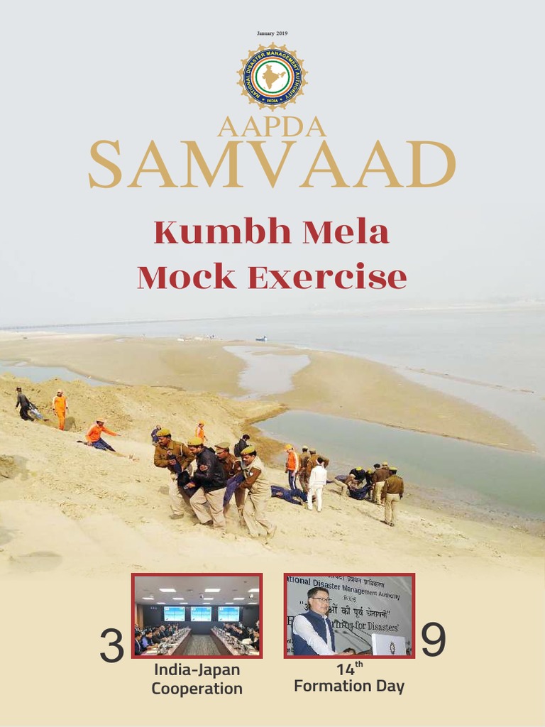Aapda Samvaad January, 2019 | PDF | Disaster Risk Reduction | Emergency Management