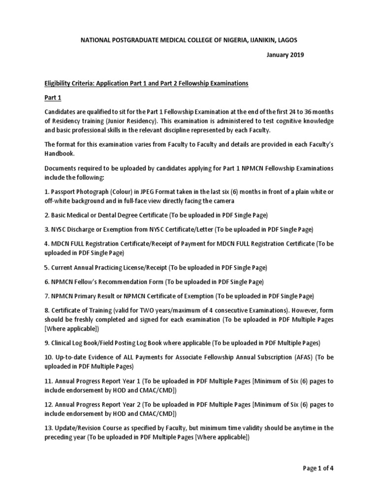 eligibility-criteria-for-npmcn-part-1-and-2-fellowship-examination