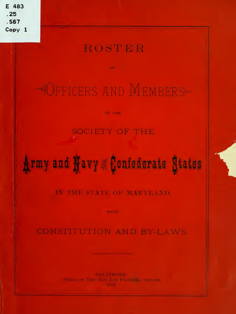 Roster of Officers and Members | PDF | General Officers In The ...