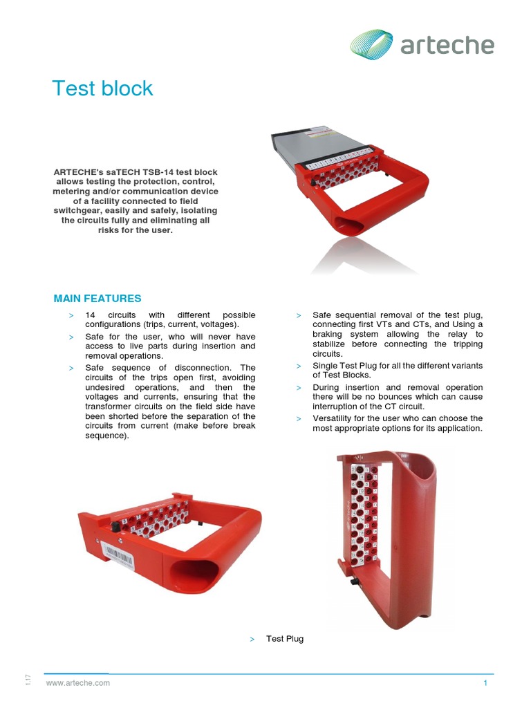 Arteche Ds Satech-tsb En | Electrical Connector | Relay