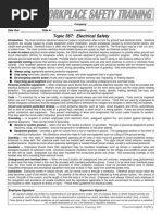 Electrical Safety Incident Case Study | PDF