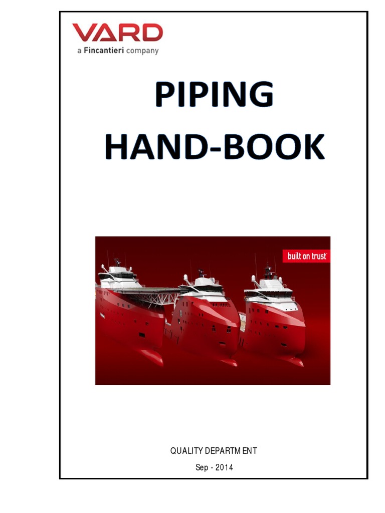 Piping Handbook | PDF | Valve | Pipe (Fluid Conveyance)