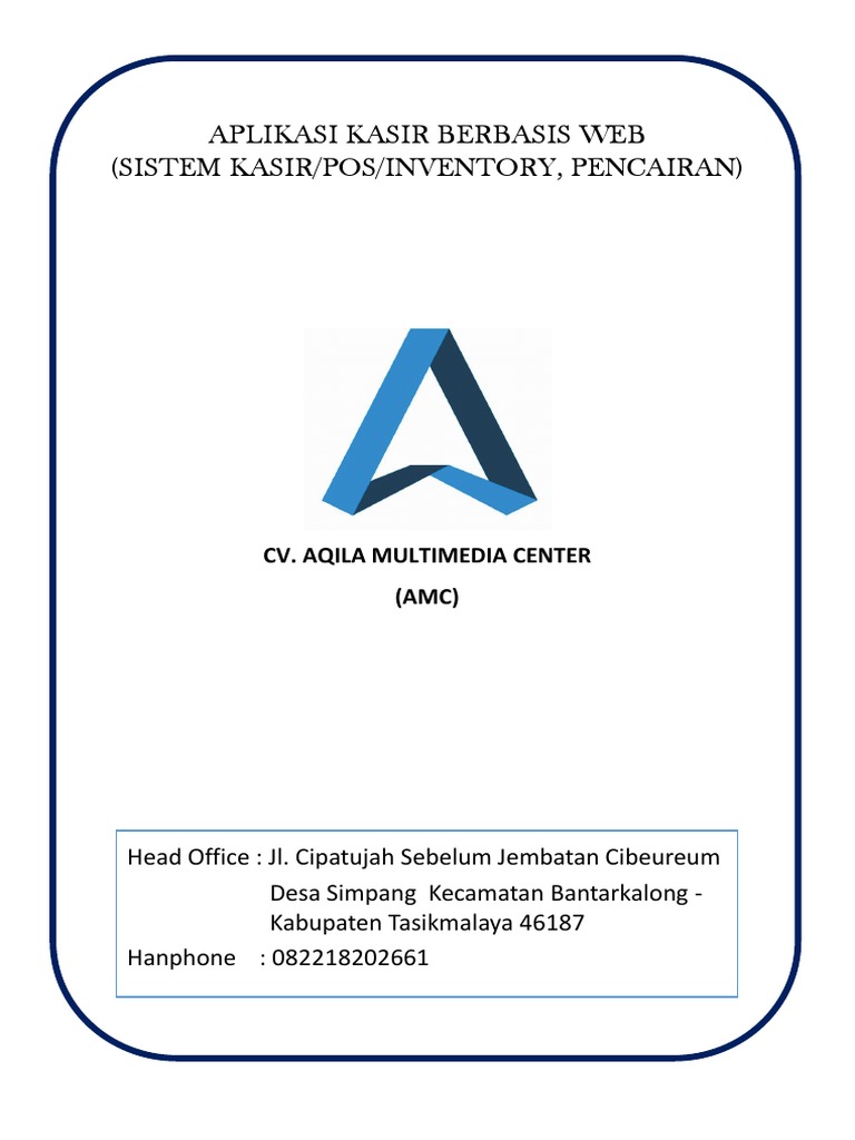 Aplikasi Kasir Toko | PDF