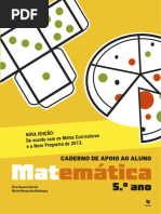 Manual de Matemática 5º Ano | PDF | Números | Exponenciação