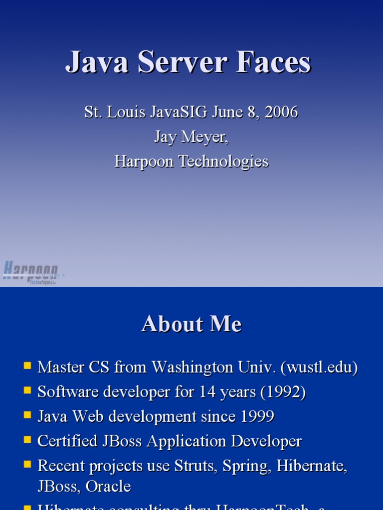 Java Server Faces | PDF | Java (Programming Language) | Web Application