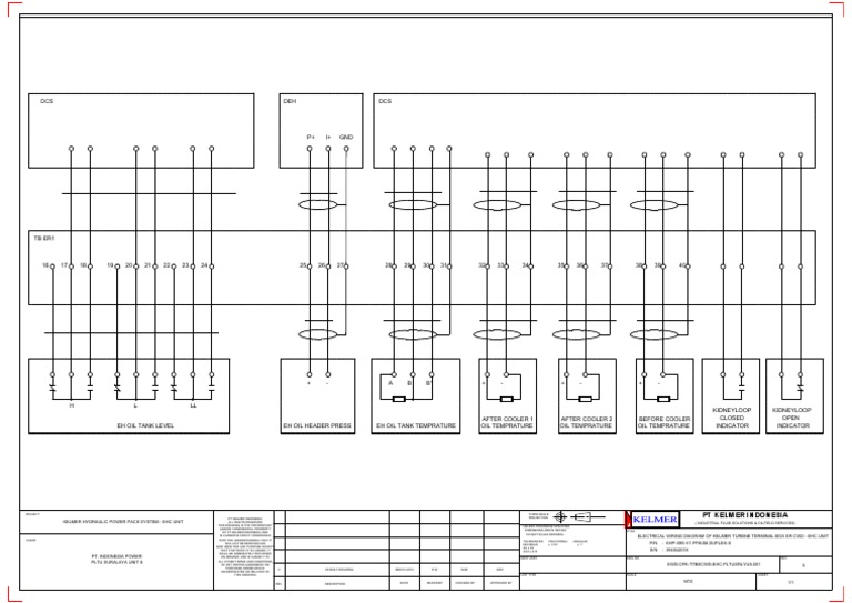 EHC Unit Electrical Wiring Diagram | PDF | Mechanical Engineering | Nature