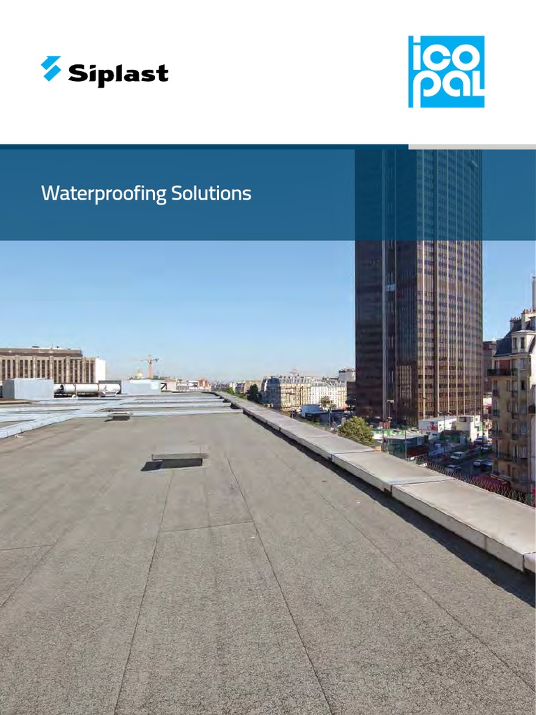 Waterproofing Solutions | PDF | Roof | Asphalt