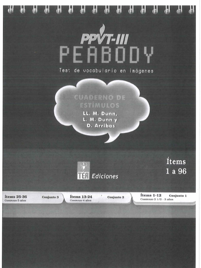 Explicación Peabody | PDF
