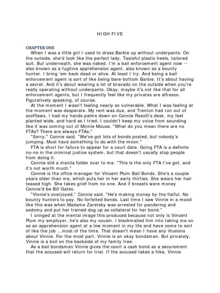 Chapter One: High Five | PDF