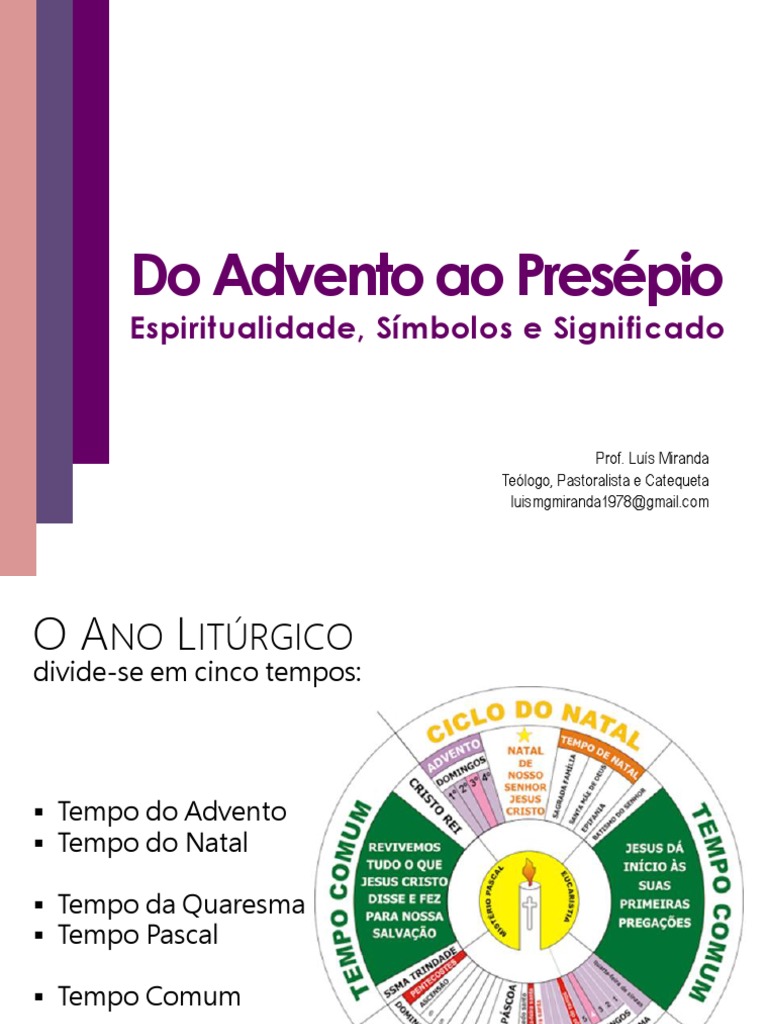 Do Advento Ao Presépio - Espiritualidade, Simbolos e Significado | PDF ...