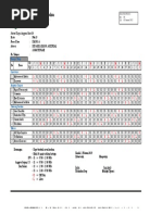 Oxygen Cylinder Checklist | PDF | Health Care