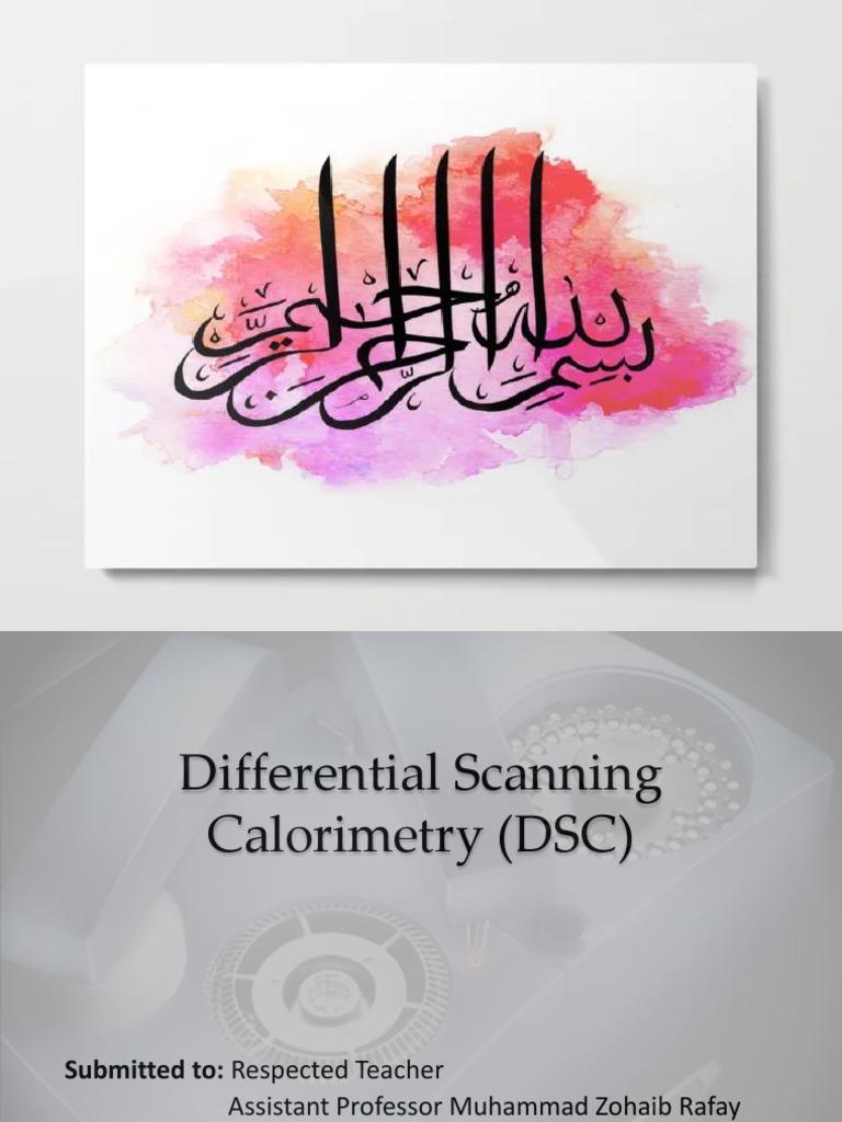 Differential Scanning Calorimetry | PDF | Differential Scanning ...