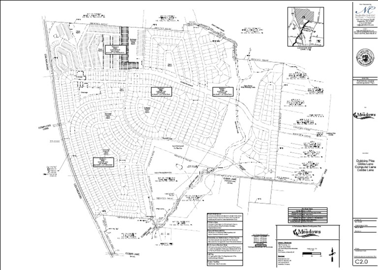 The Meadows Site Plan | PDF