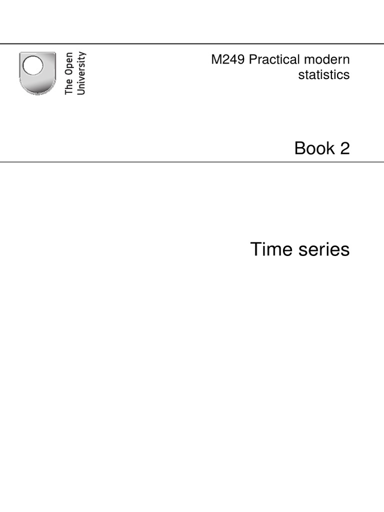 Time Series: Book 2 | Download Free PDF | Seasonality | Autoregressive ...