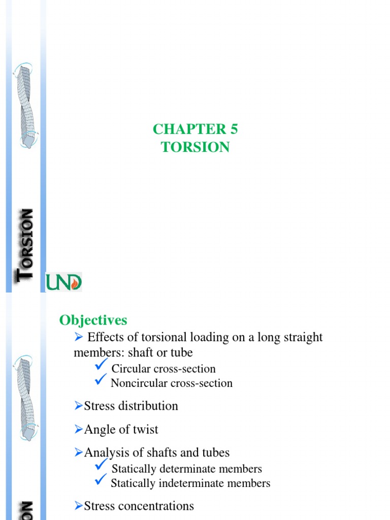 Torsion Analysis Of Shafts And Tubes Pdf Torque Stress Mechanics