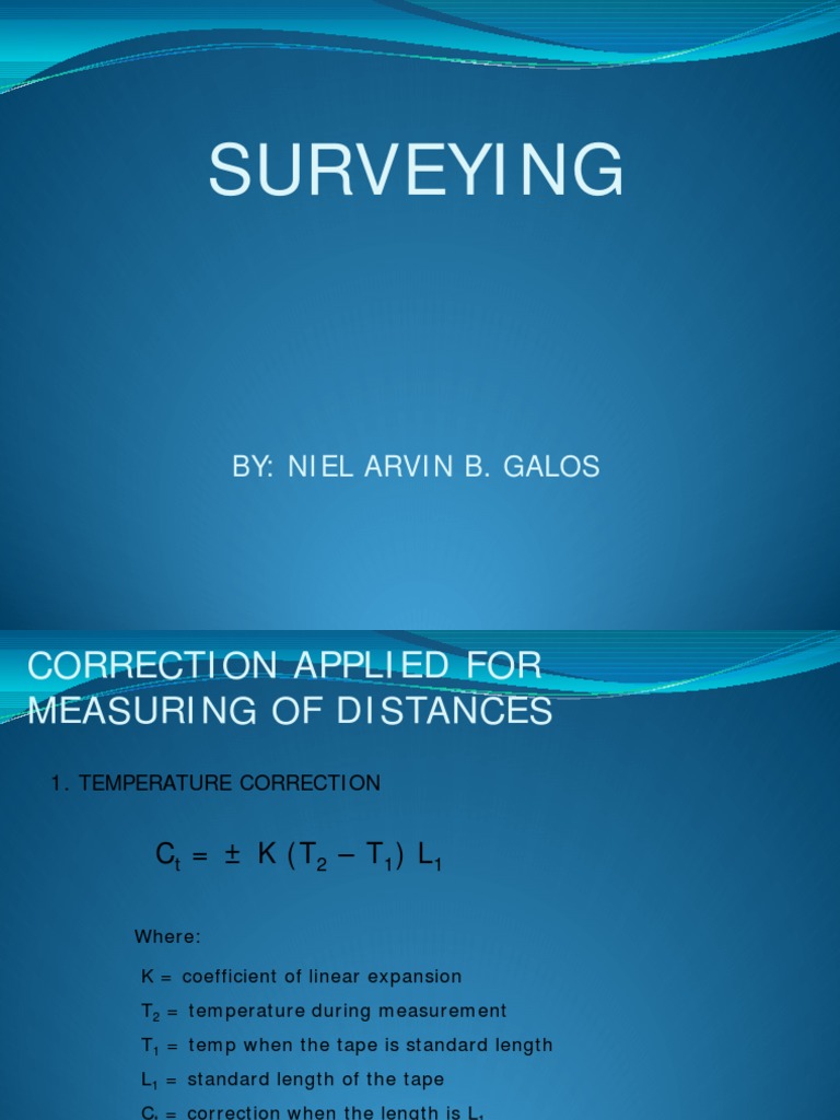Surveying Formula | Angle | Tangent