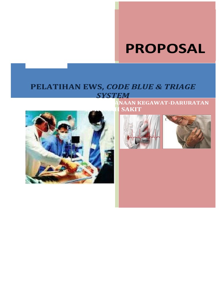 Rundown Acara Pelatihan EWS, Code Blue System, Triage IGD RS-Palu2018 | PDF