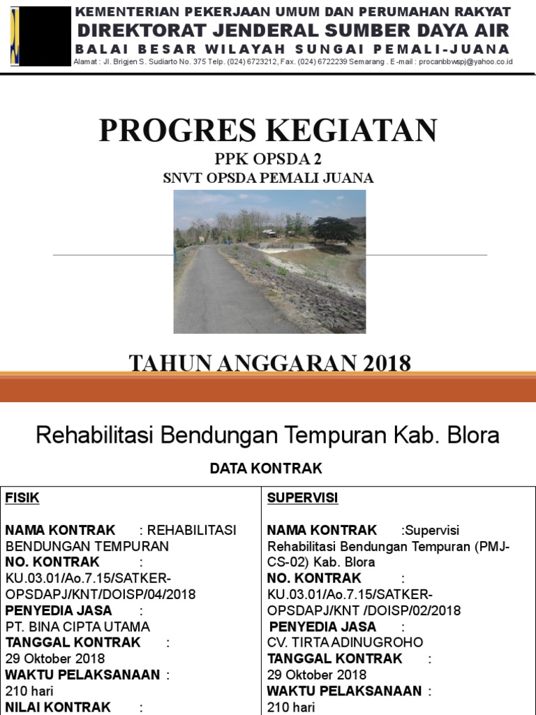 Contoh Paparan PROGRESS | PDF
