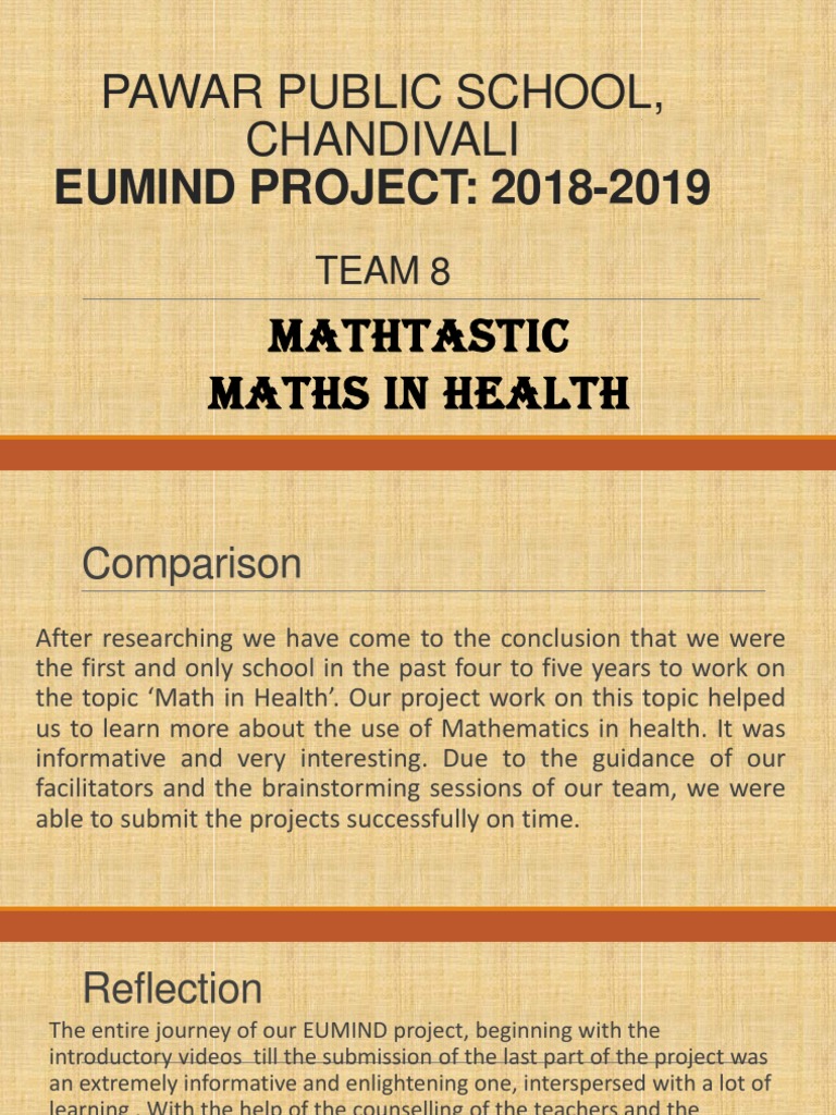 Maths in Health | PDF