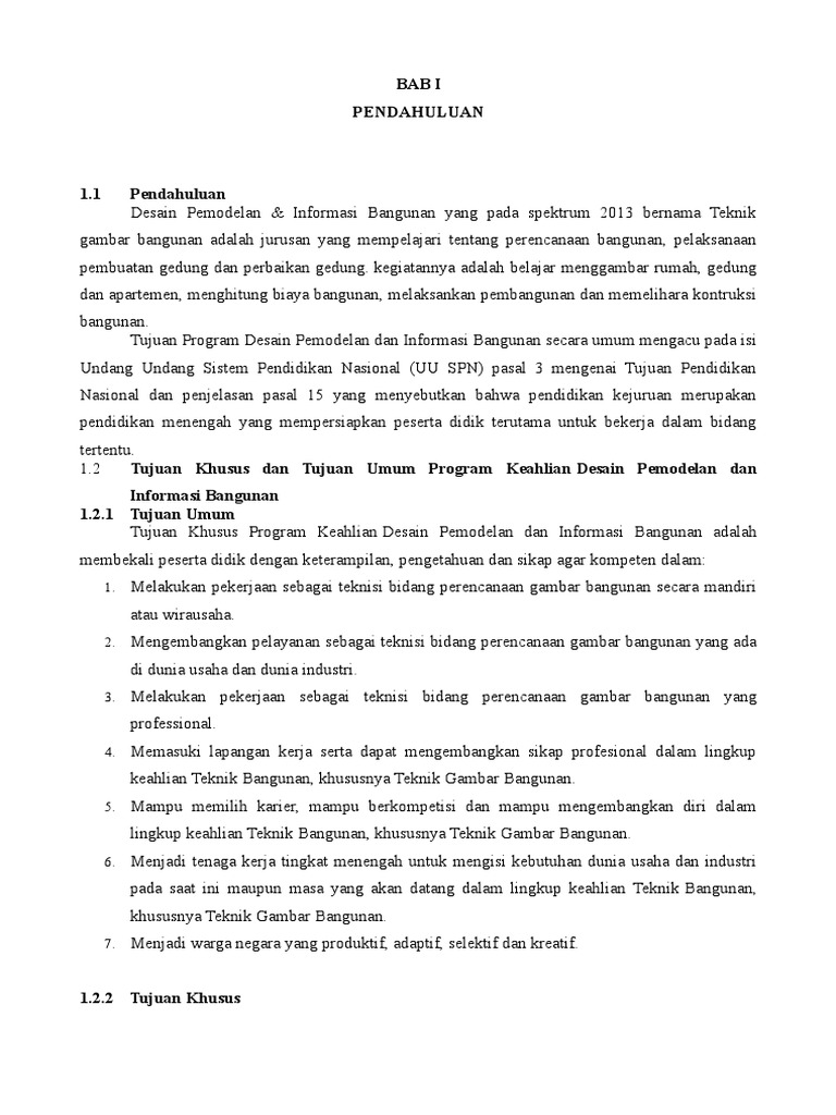 Program Kerja Kaprog | PDF