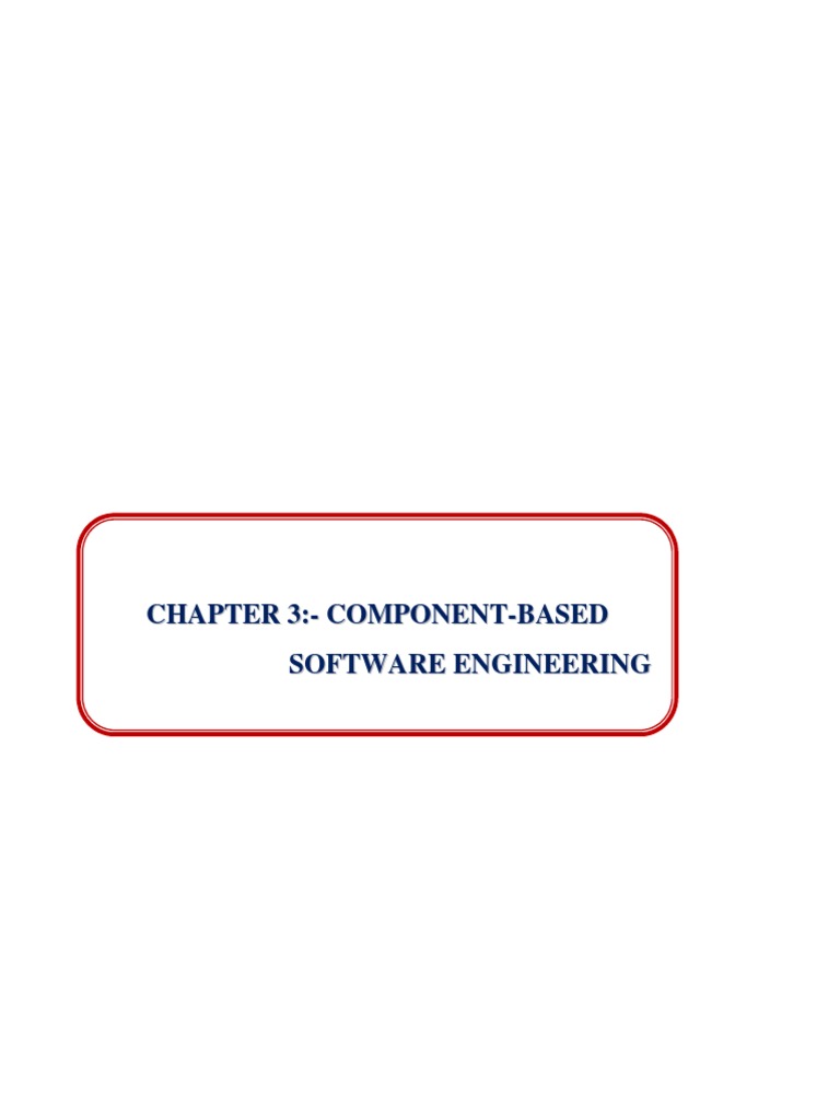 12 Chapter 3 | PDF | Component Based Software Engineering | Interface (Computing)