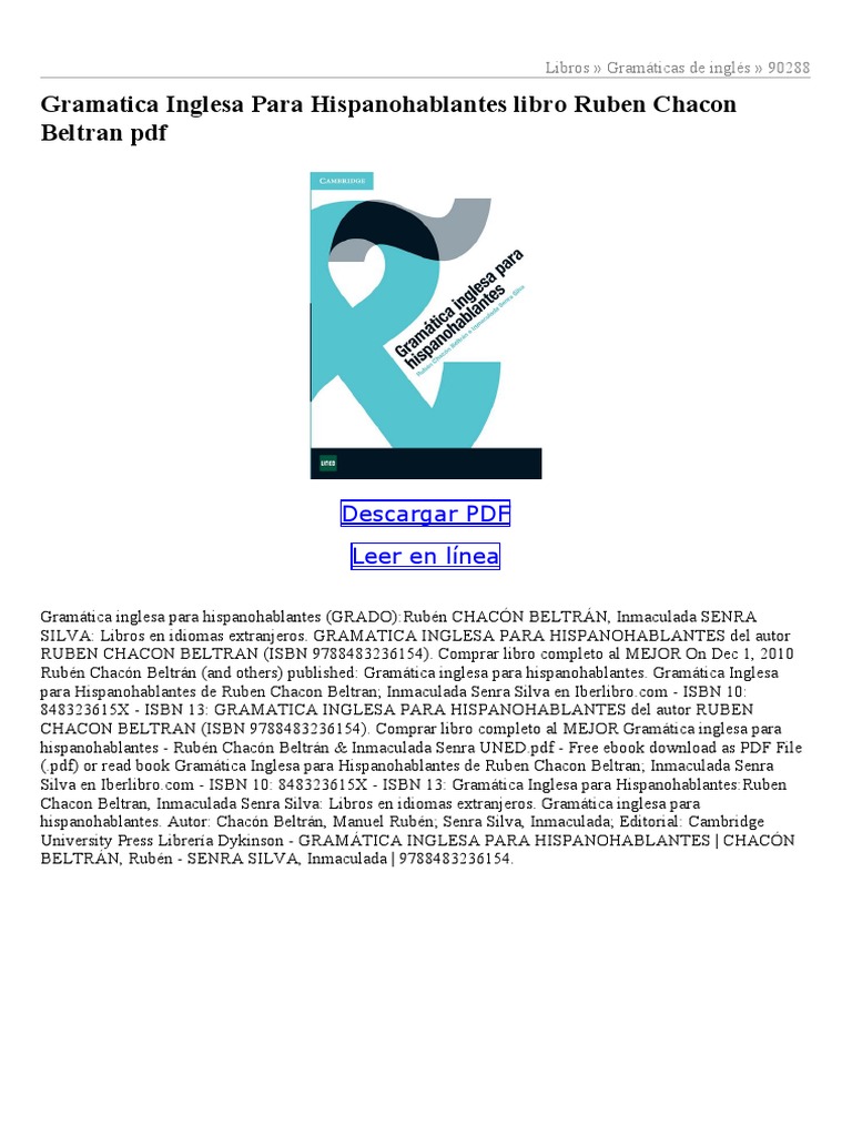 Ingles Elemental | PDF