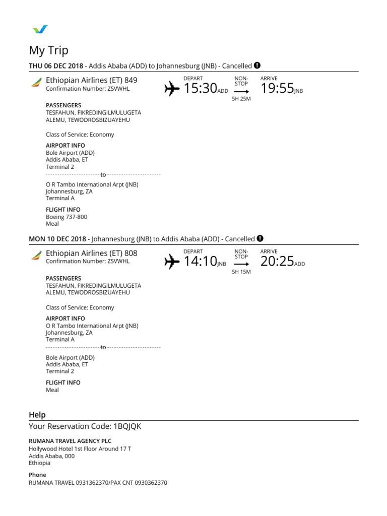 Travelport ViewTrip - My Trip PDF | PDF